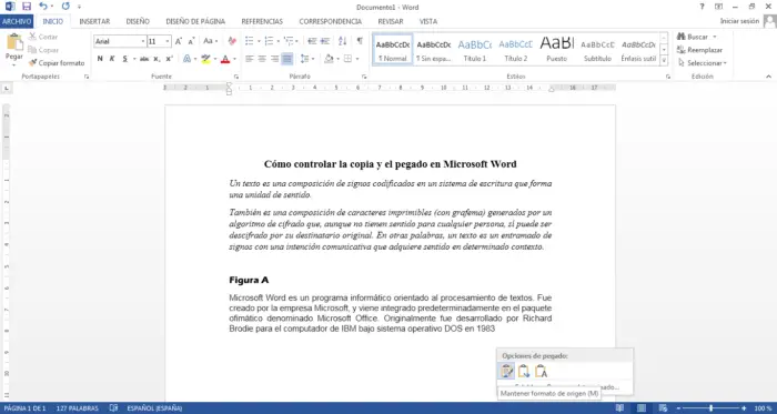 Cómo controlar el formato del copiar y pegar » Word Fácil!