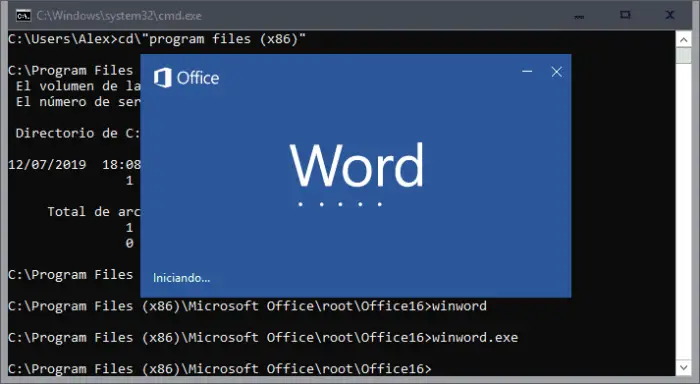 Cómo (y por qué) iniciar Word desde el CMD » Word Fácil!
