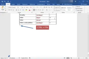 👉 +100 Atajos de Teclado para facilitar el trabajo en Word