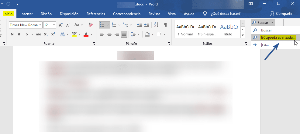 👉 Cómo Buscar una Palabra en Word » Word Fácil
