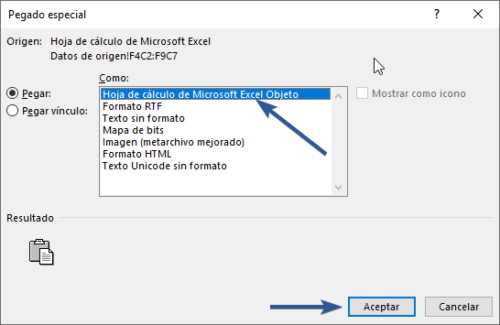 👉 Formas de Transferir una Tabla de Excel a Word » MS Word