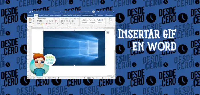 👉 Cómo Insertar un GIF Animado en un Documento de Word