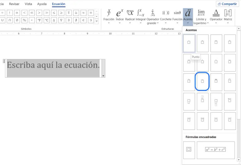 👉 Cómo Escribir el Símbolo de x-barra en Word