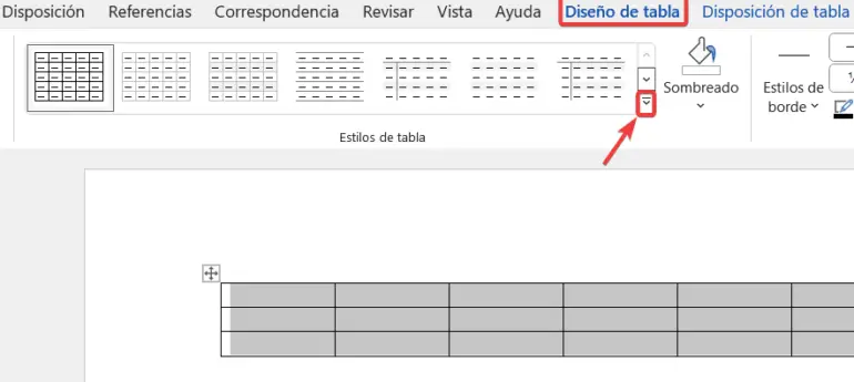 Cómo Cambiar Color de Tabla en Word: 4 Métodos » Blog Word